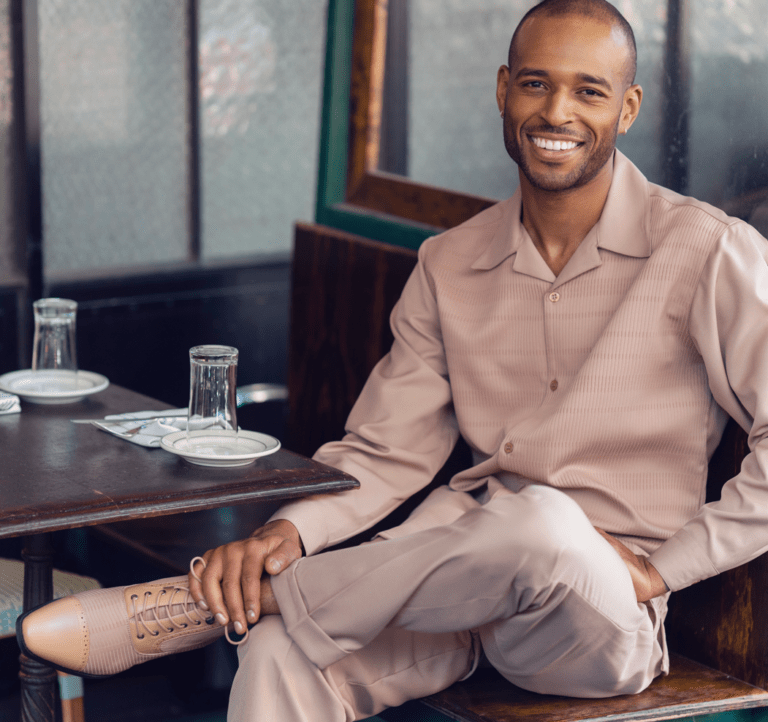 Montique 2290 Mens Walking Suits Tan | Mens Leisure Suits
